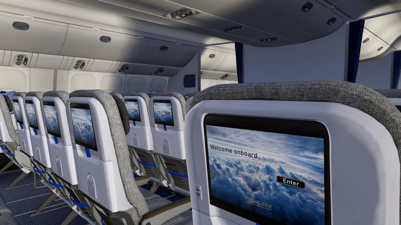 Privilege Style [EC-OJL] w/Cabin | PMDG B777-200ER for Microsoft Flight ...