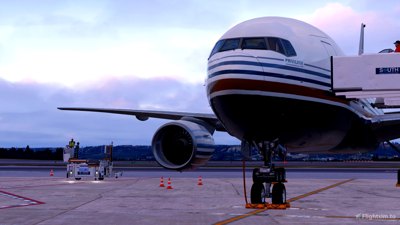 Privilege Style [EC-OJL] w/Cabin | PMDG B777-200ER のために Microsoft ...