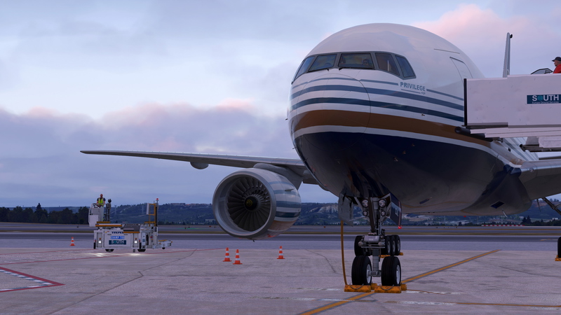 Privilege Style [EC-OJL] w/Cabin | PMDG B777-200ER for Microsoft Flight ...