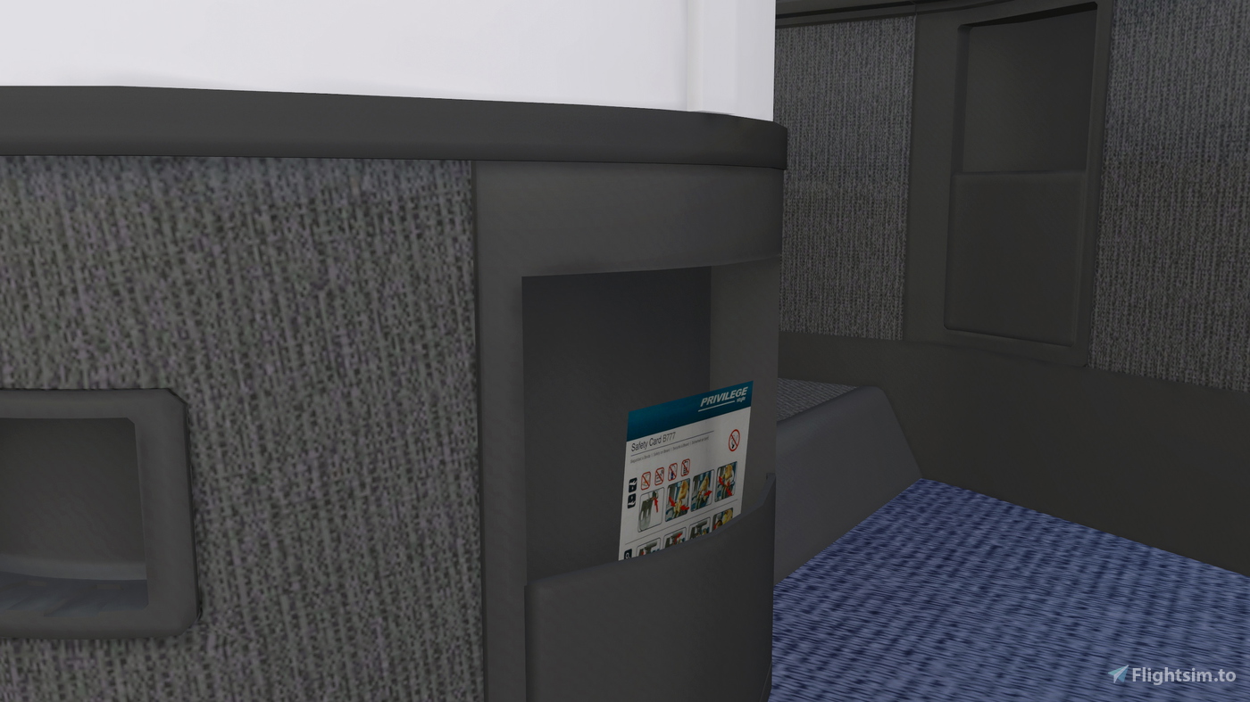 Privilege Style [EC-OJL] w/Cabin | PMDG B777-200ER for Microsoft Flight ...