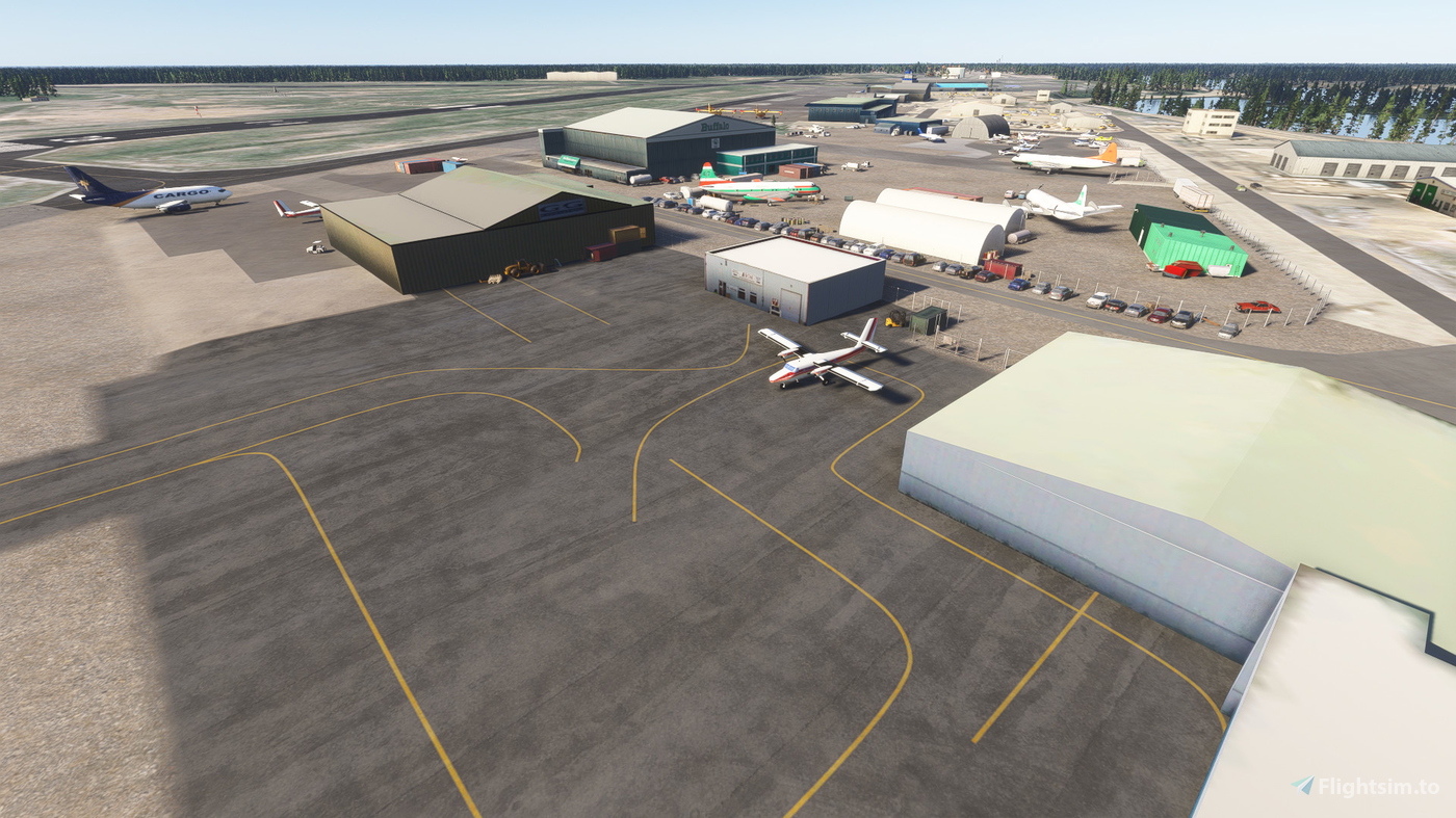 CYZF - Project YZF YellowKnife for Microsoft Flight Simulator | MSFS