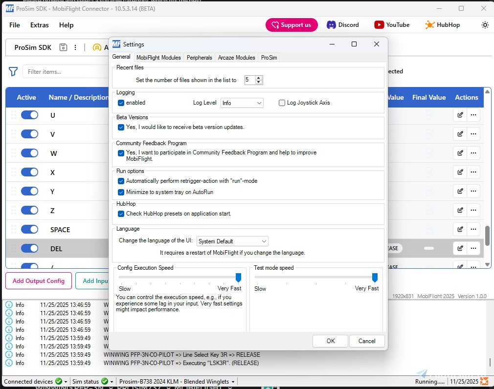 ProSim737 = Winwing PFP-3N configs for Microsoft Flight Simulator | MSFS