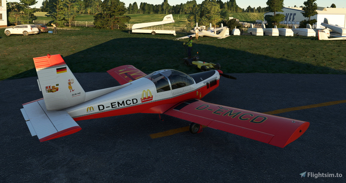 PWDT Zlin 142 / "McDonald's" / 2 versions (as requested) for Microsoft ...