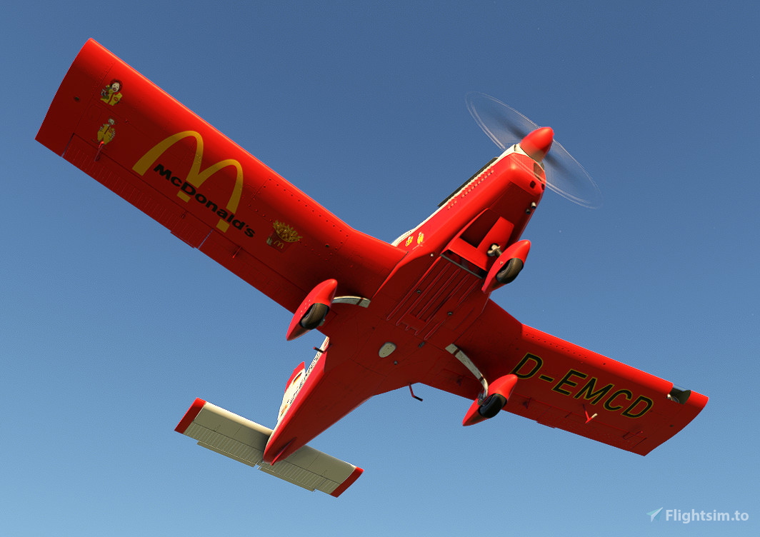 PWDT Zlin 142 / "McDonald's" / 2 versions (as requested) for Microsoft ...