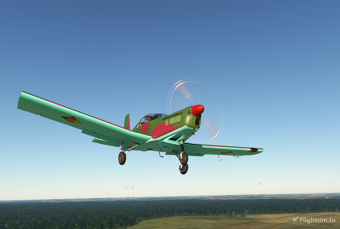 PWDT Zlin-142 "27" NVA (fict.) for Microsoft Flight Simulator | MSFS