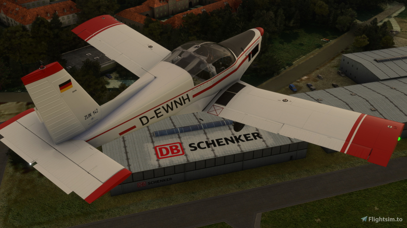 PWDT Zlin 142 D-EWNH private owner Germany para Microsoft Flight ...