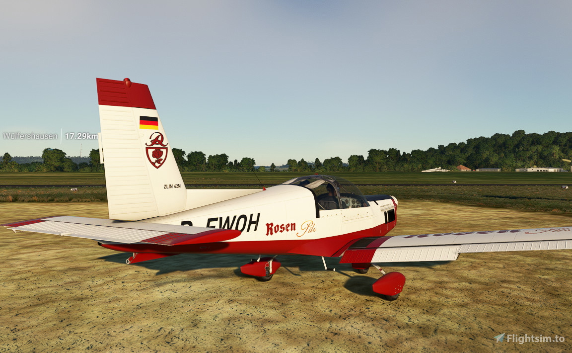 PWDT Zlin 142 livery (fict.) for Z-42 D-EWOH "Rosen" for Microsoft ...