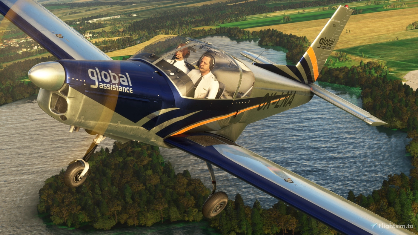 PWDT Zlin 142 OK-LNA private owner from Czech Republic for Microsoft ...