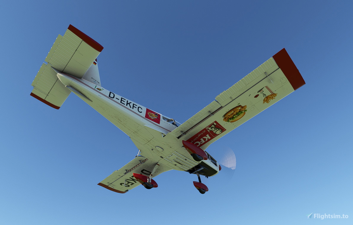 PWDT Zlin Z-142 / fict. livery "KFC" / as requested für Microsoft ...