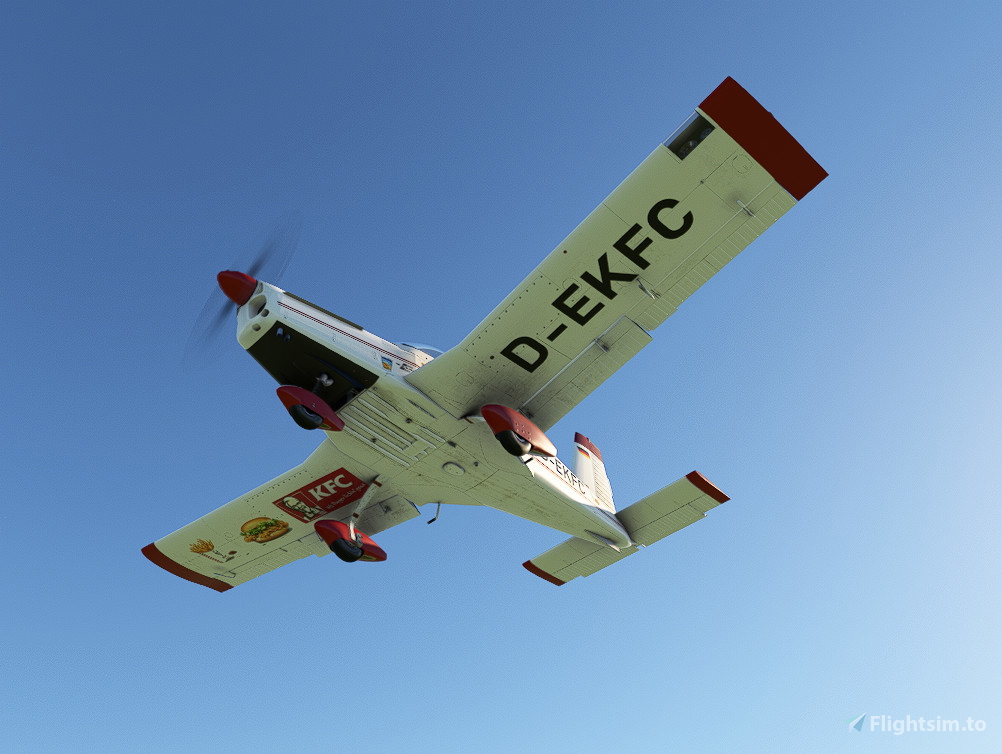 PWDT Zlin Z-142 / fict. livery "KFC" / as requested pour Microsoft ...