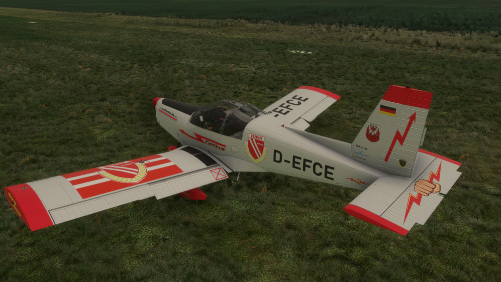 PWDT ZLIN Z-142 / fict. livery of german soccer club "FC Energie ...