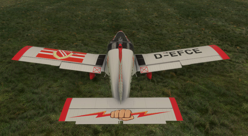 PWDT ZLIN Z-142 / fict. livery of german soccer club "FC Energie ...