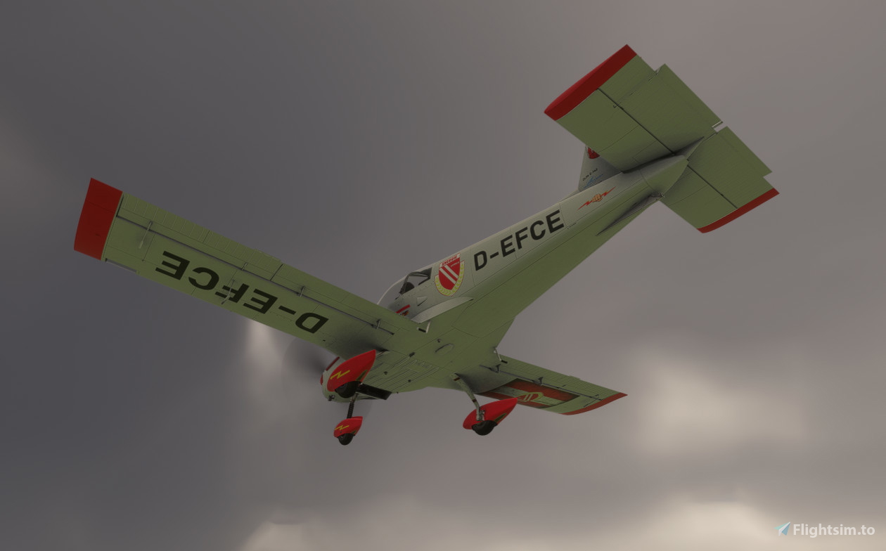 PWDT ZLIN Z-142 / fict. livery of german soccer club "FC Energie ...