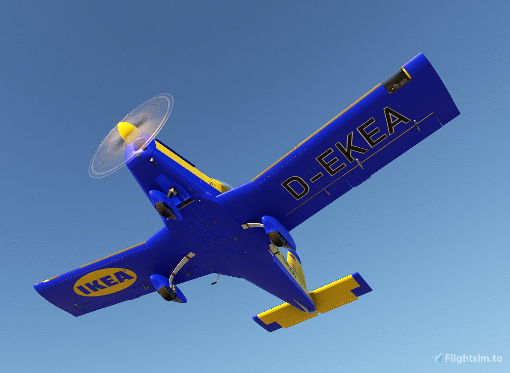 PWDT Zlin Z-142 / fict. livery "IKEA" / as requested for Microsoft ...