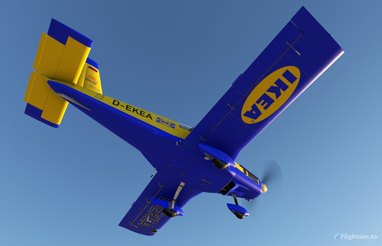 PWDT Zlin Z-142 / fict. livery "IKEA" / as requested for Microsoft ...