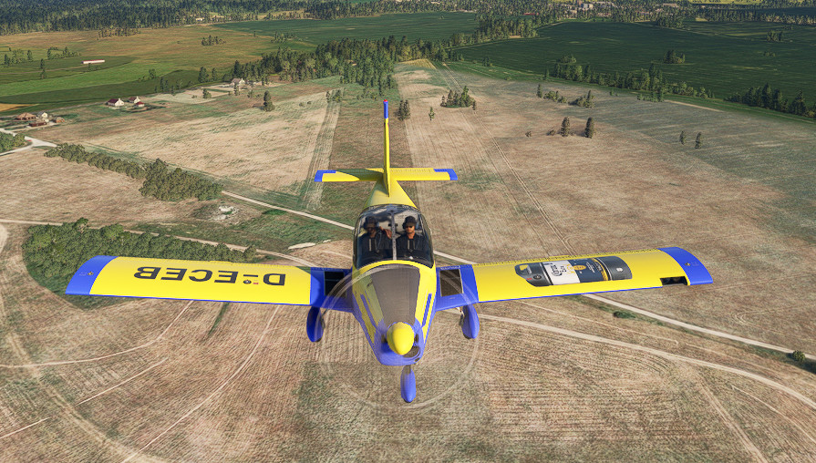 PWDT Zlin Z-142 / fict. livery "Corona Extra Beer" / faded, as ...