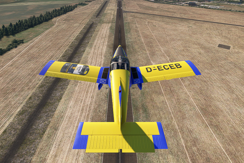 PWDT Zlin Z-142 / fict. livery "Corona Extra Beer" / faded, as ...