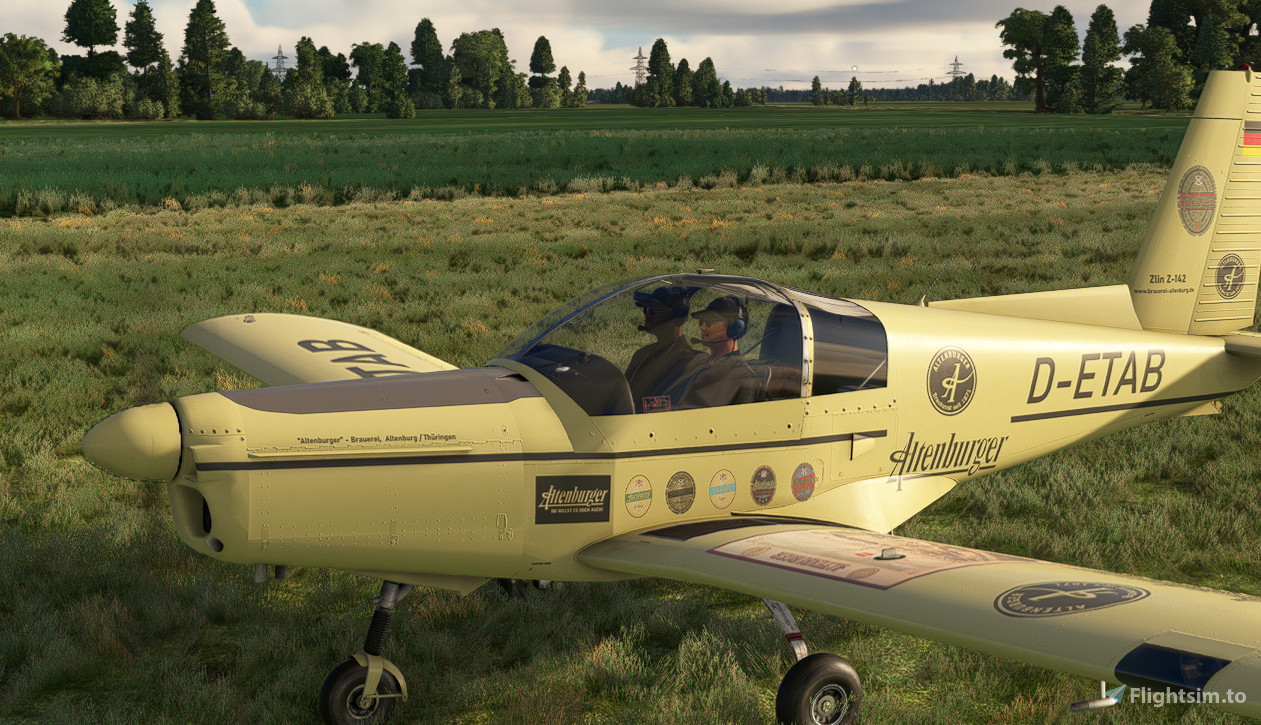 PWDT Zlin Z-142 / Altenburger Brauerei (fict.) / as requested for ...