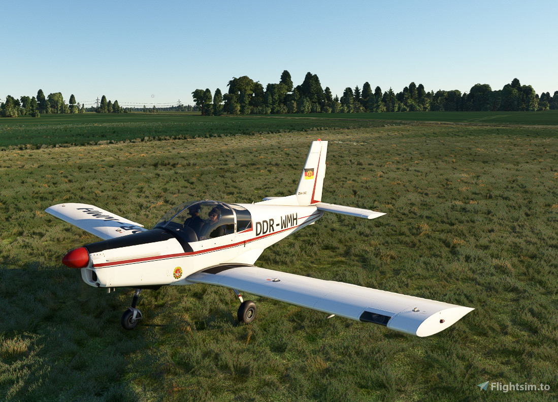 PWDT Zlin Z-142 DDR-WMH (fict.) for Microsoft Flight Simulator | MSFS