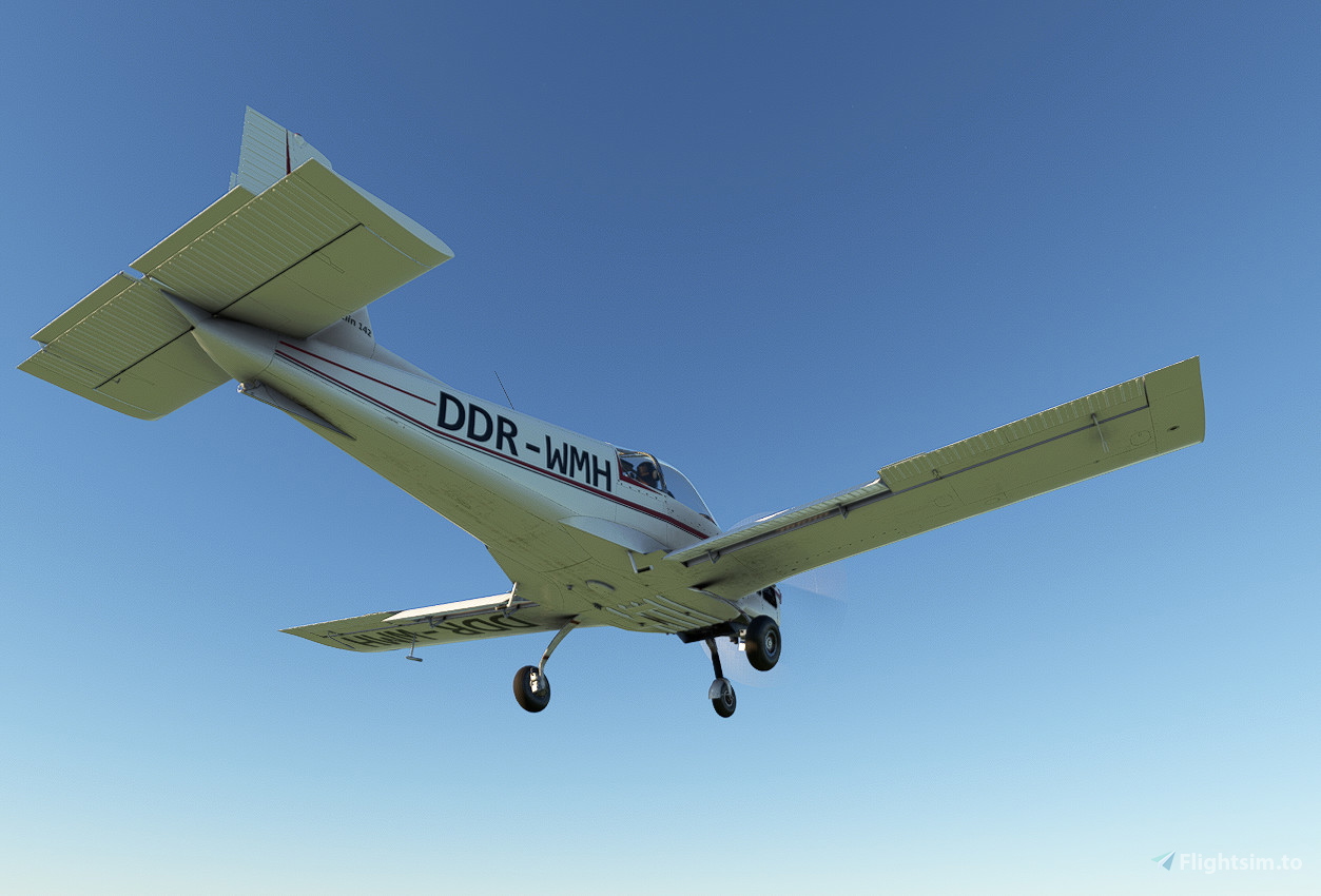 PWDT Zlin Z-142 DDR-WMH (fict.) for Microsoft Flight Simulator | MSFS