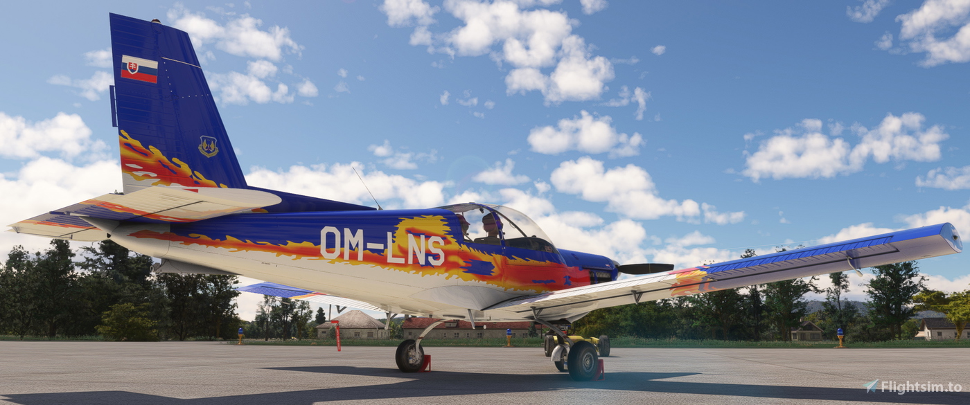 PWDT Zlin Z-142 OM-LNS 1.01 for Microsoft Flight Simulator | MSFS