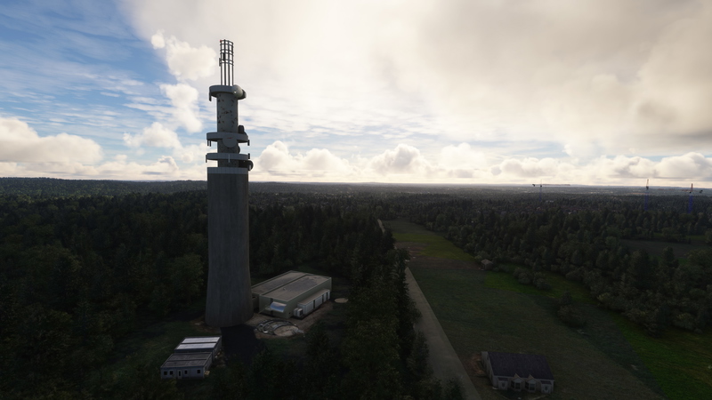 Pye Green BT Tower (Cannock Chase) for Microsoft Flight Simulator | MSFS