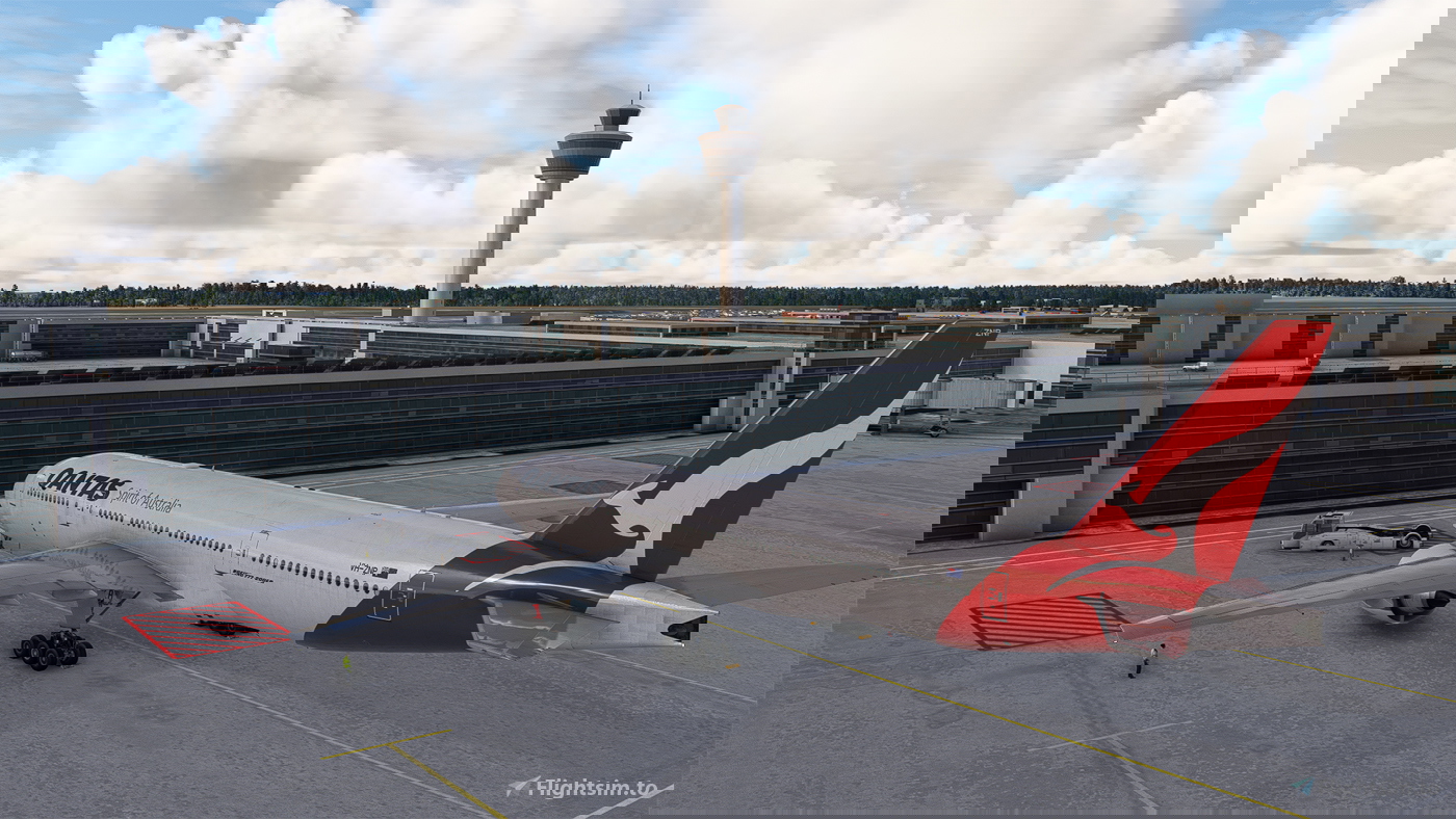Qantas Airlines & Cabin PMDG B777-200ER for Microsoft Flight Simulator ...