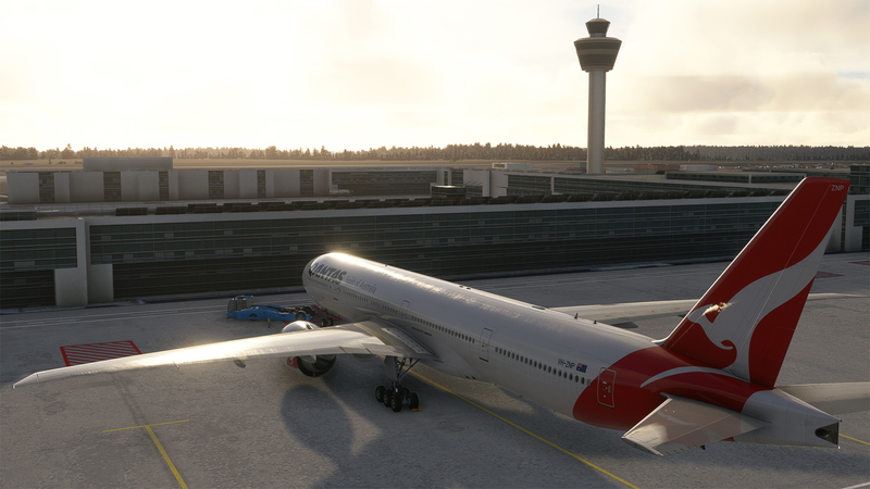 Qantas OC PMDG 777-300ER for Microsoft Flight Simulator | MSFS