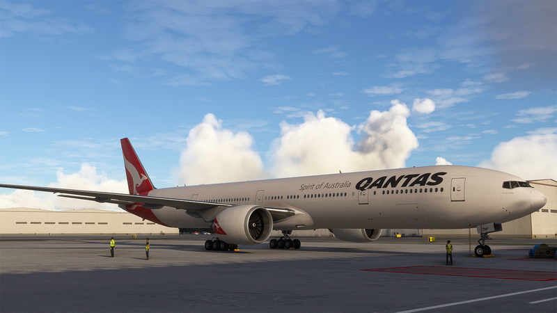 Qantas OC PMDG 777-300ER for Microsoft Flight Simulator | MSFS