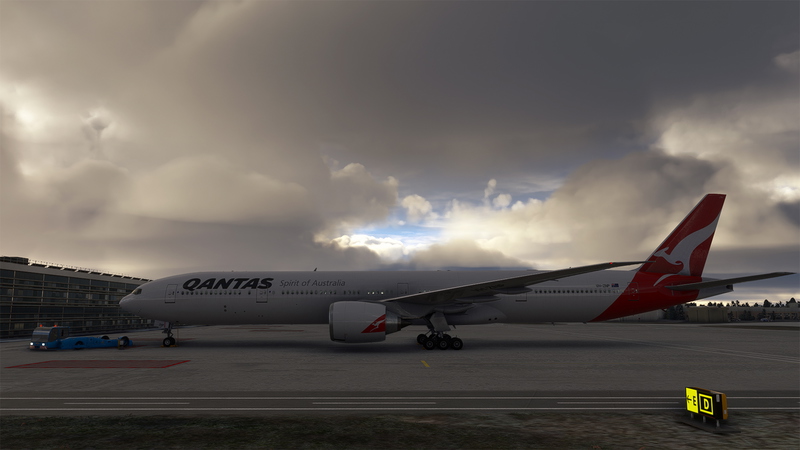 Qantas OC PMDG 777-300ER for Microsoft Flight Simulator | MSFS