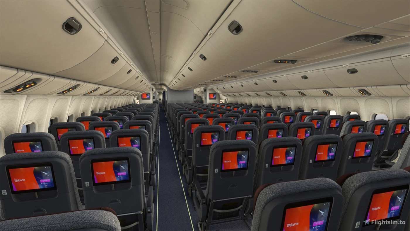 Qantas OC PMDG 777-300ER para Microsoft Flight Simulator | MSFS