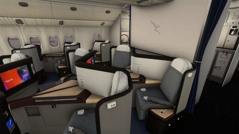 Qantas OC PMDG 777-300ER for Microsoft Flight Simulator | MSFS