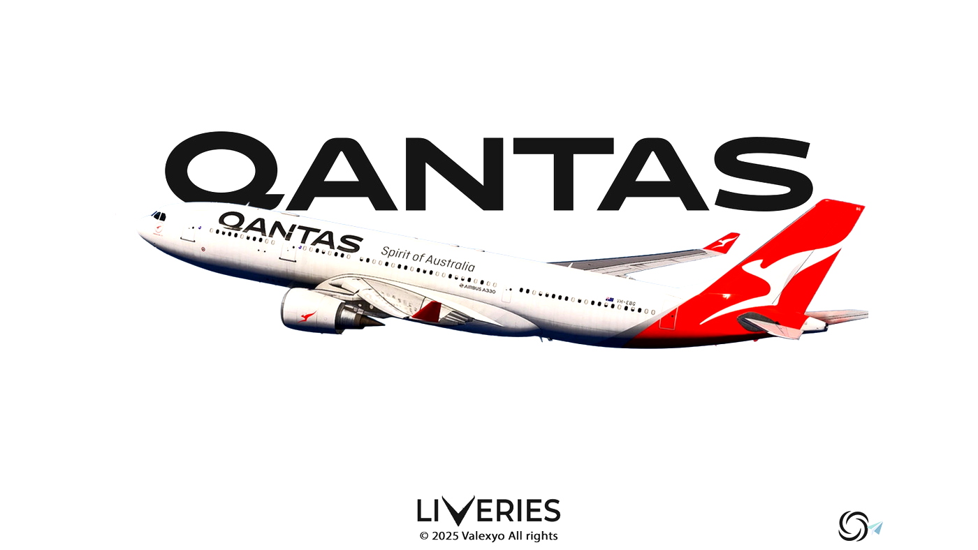 Threads - QANTAS Pack w/Cabin | A330-200 inibuilds/microsoft [8K] for ...