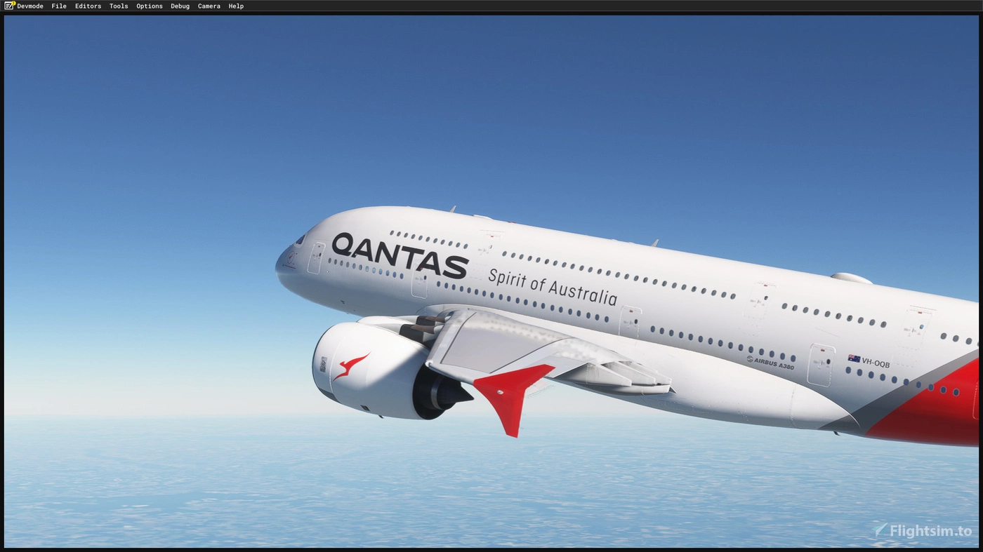 Qantas A380 Singapore Airlines Airbus A380 With QANTAS Boeing 747 At