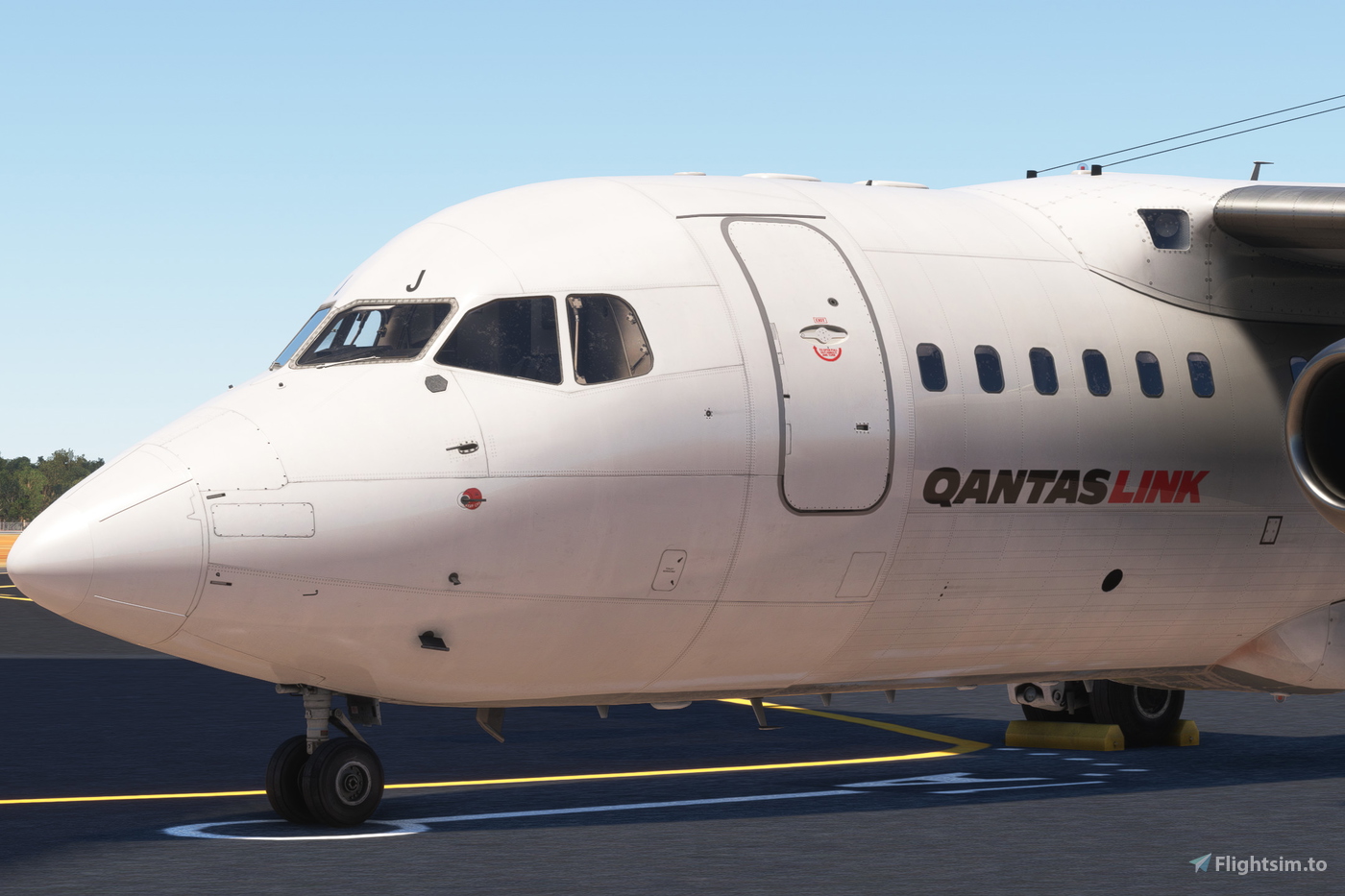 QantasLink VH-NRJ [Fictional] - JF Avro RJ70 for Microsoft Flight ...