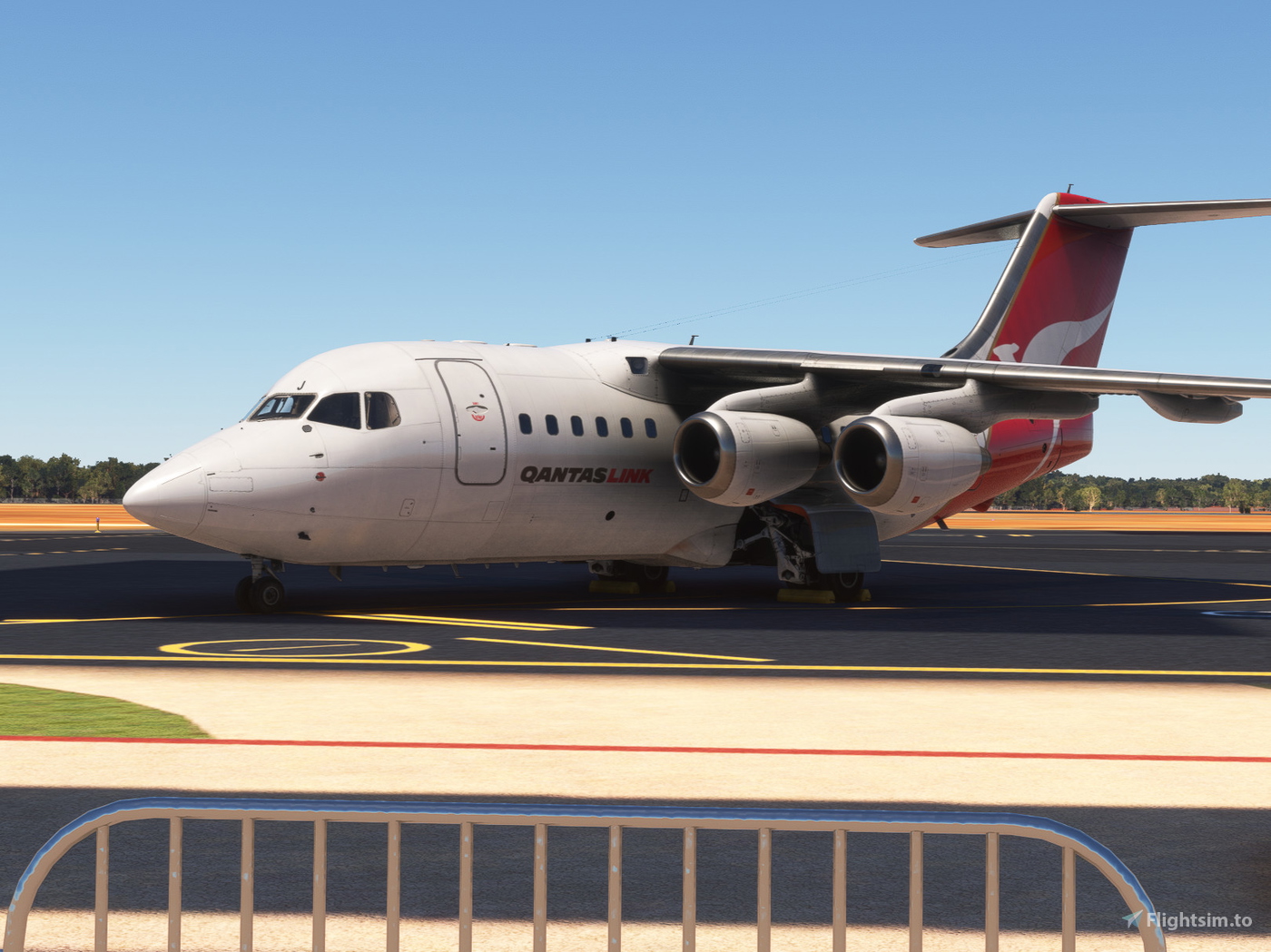 QantasLink VH-NRJ [Fictional] - JF Avro RJ70 for Microsoft Flight ...