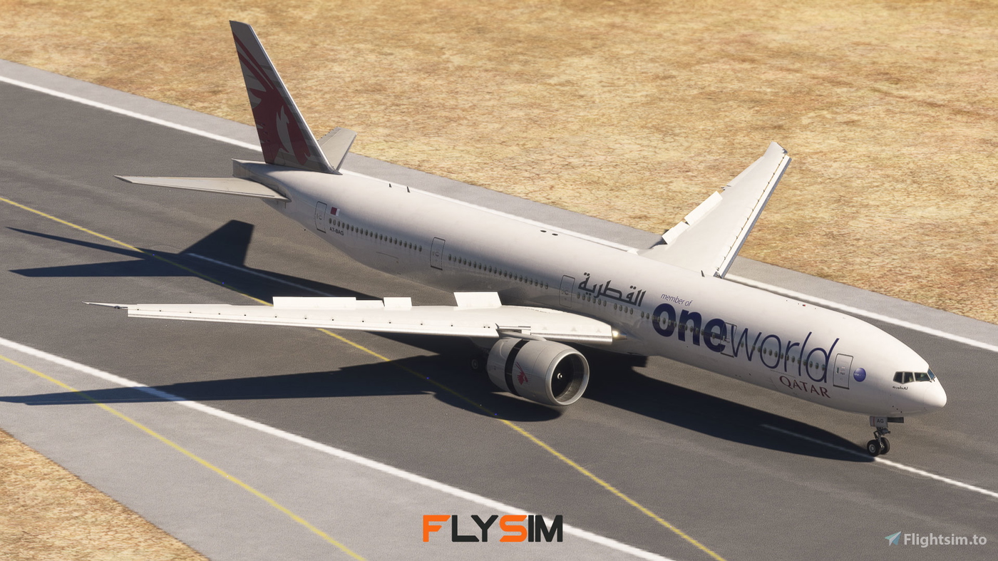 Qatar Airways | Oneworld | A7-BAG | PMDG Boeing 777-300ER for Microsoft Flight Simulator | MSFS