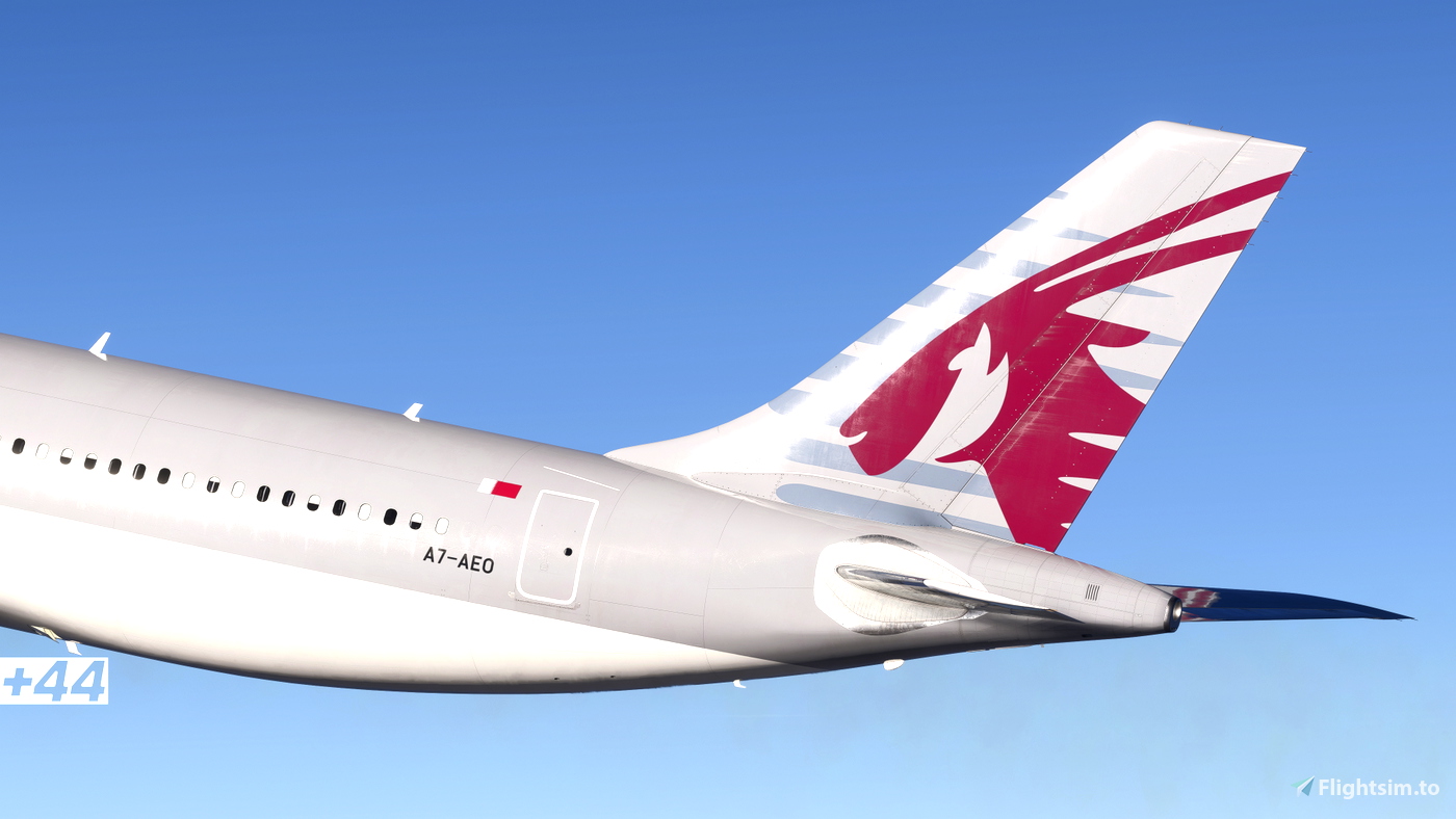 Threads - Qatar Airways (A7-AEO) iniBuilds A330-300 GE - 8K for ...