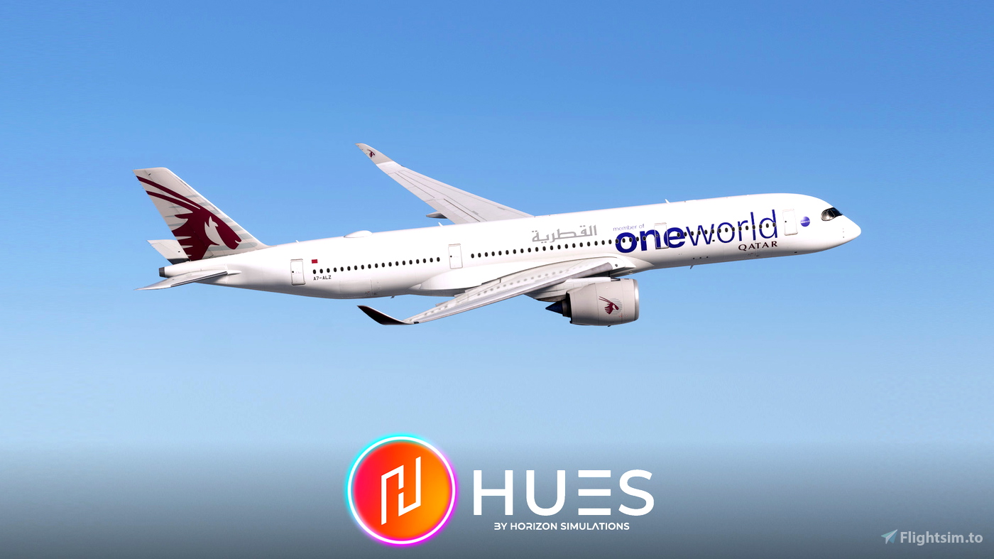 Threads - Qatar Airways [A7-ALZ 'Oneworld'] - IniBuilds A350-900 dla Microsoft Flight Simulator ...