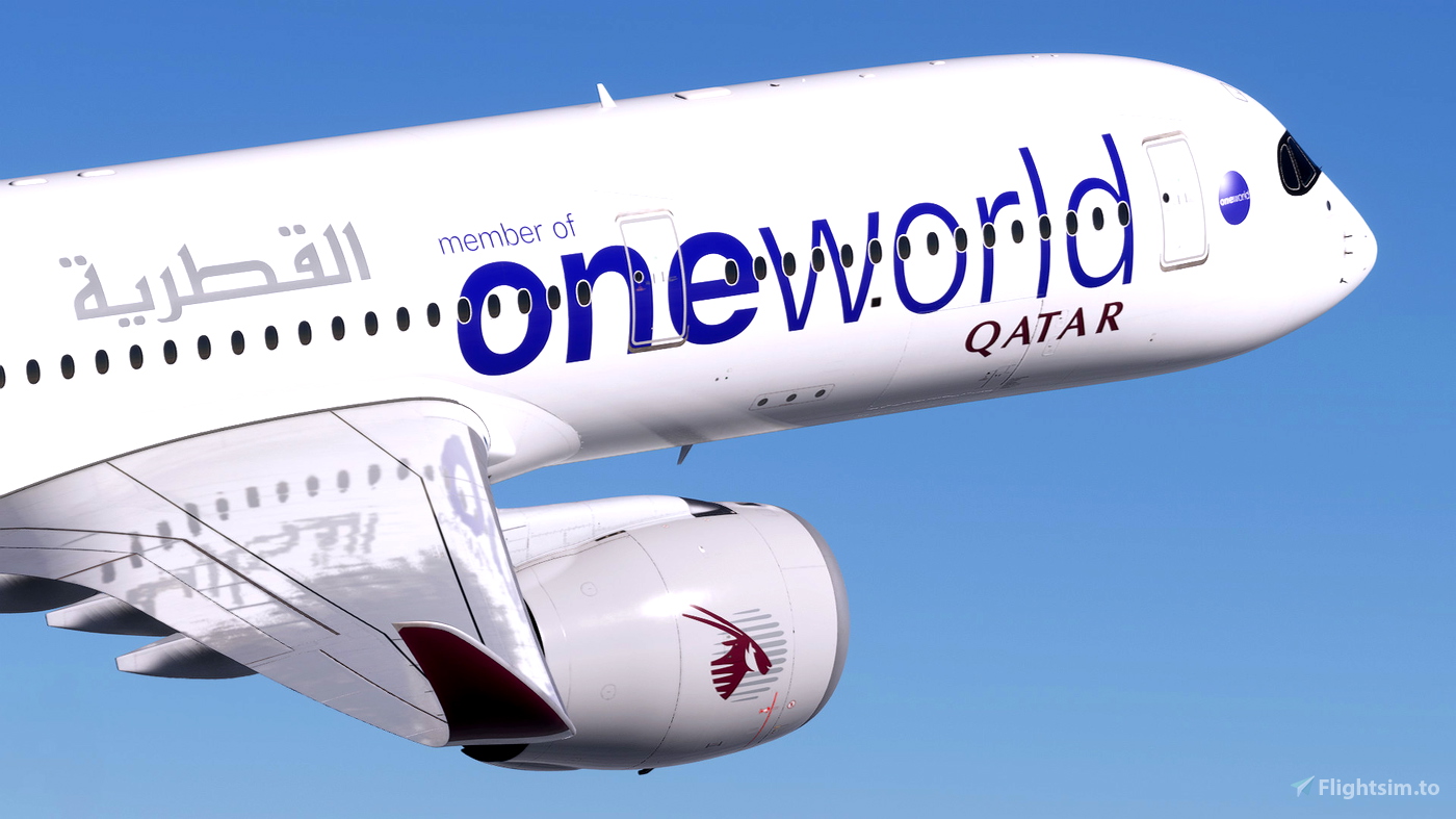 Threads - Announcements - Qatar Airways [A7-ALZ 'Oneworld'] - IniBuilds A350-900 for Microsoft ...
