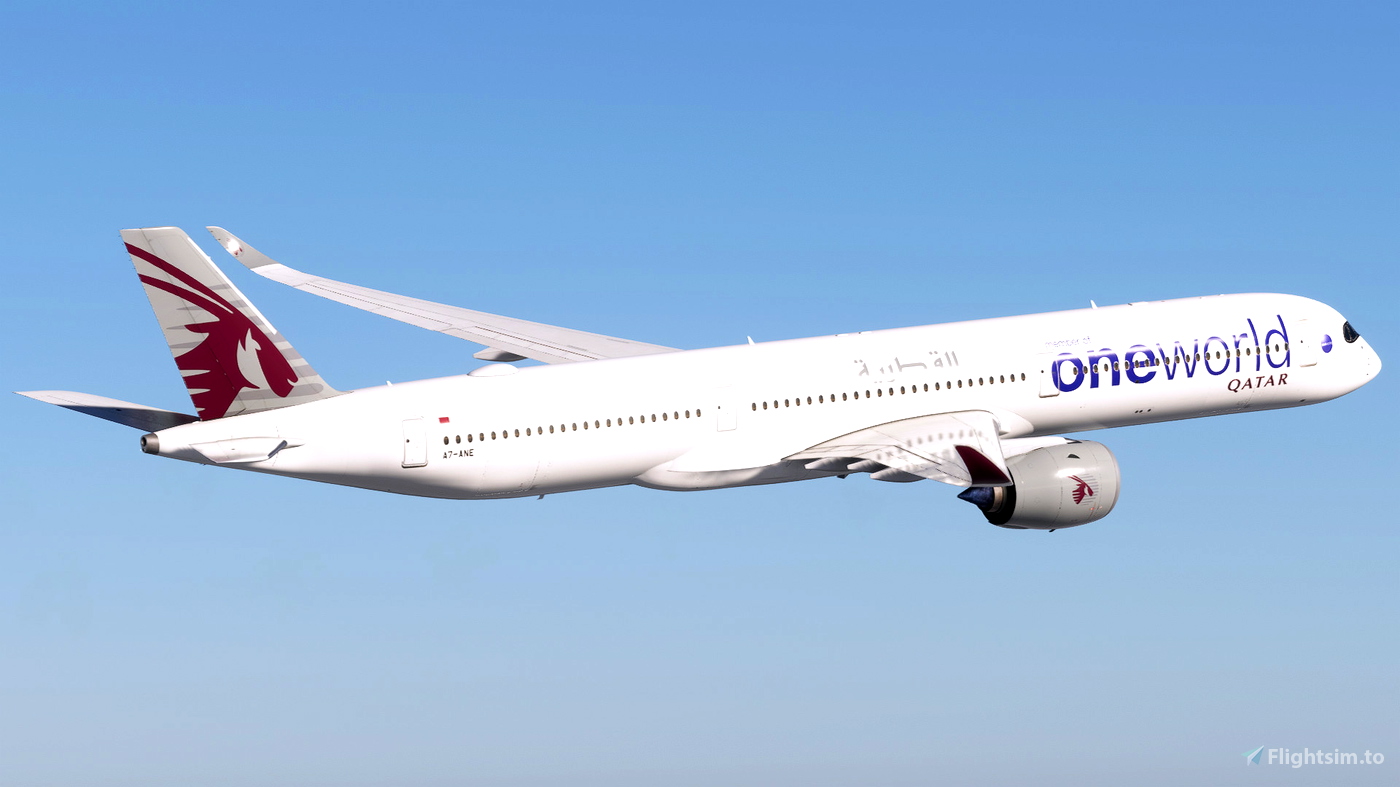 Threads - Qatar Airways [A7-ANE 'Oneworld'] - IniBuilds A350-1000 for Microsoft Flight Simulator ...