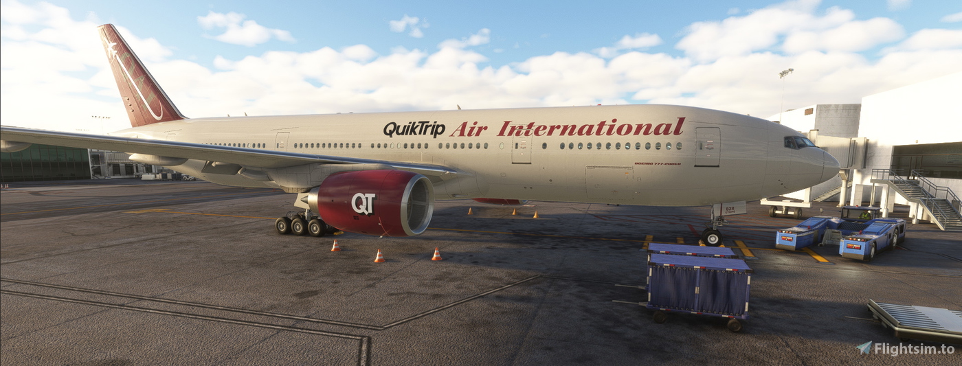 QuikTrip Air International [Omni AIR] N828AX 对于 Microsoft Flight ...