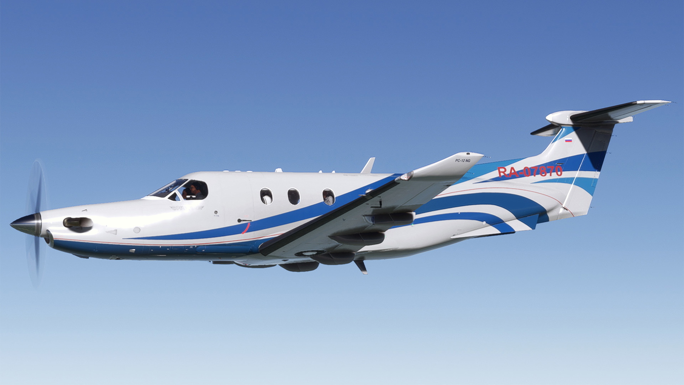 RA-07870 - Pilatus PC-12/47E - Private 对于 Microsoft Flight Simulator | MSFS