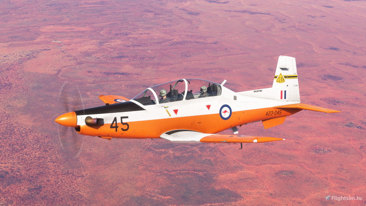 RAAF PC-9 ARDU / 2FTS for Microsoft Flight Simulator | MSFS
