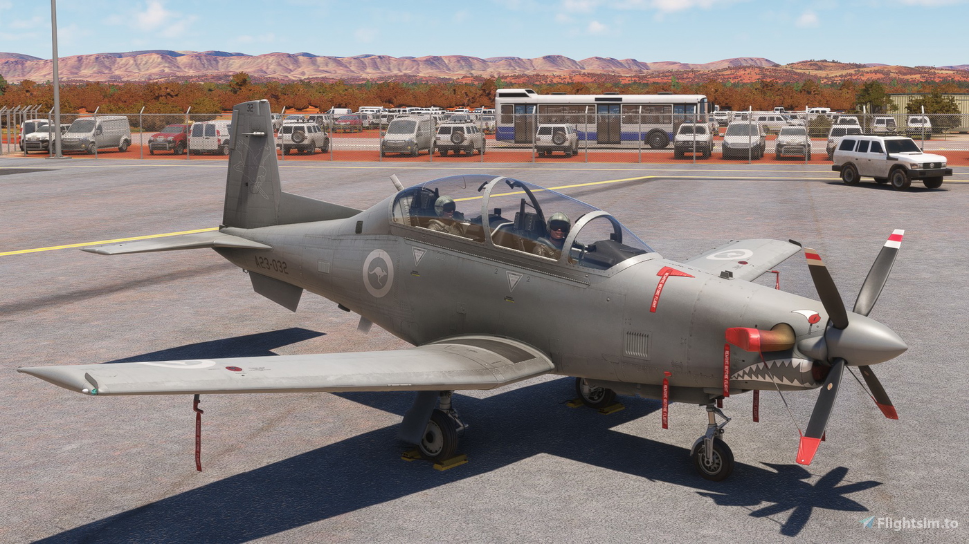 RAAF PC-9 FACDU pour Microsoft Flight Simulator | MSFS