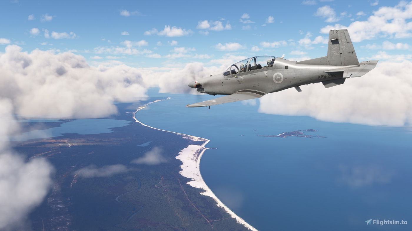 RAAF PC-9 FACDU pour Microsoft Flight Simulator | MSFS