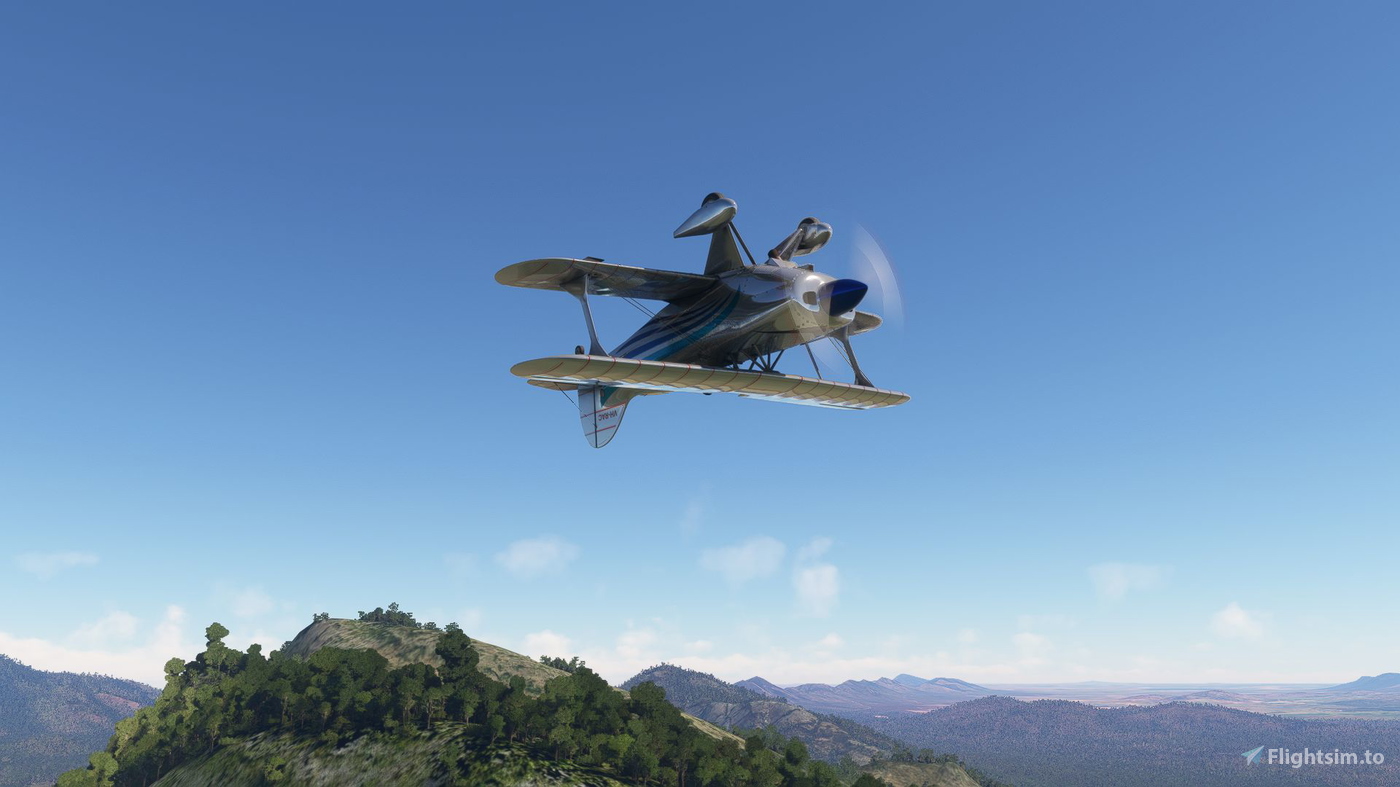 RacAir livery for Pitts S1S para Microsoft Flight Simulator | MSFS