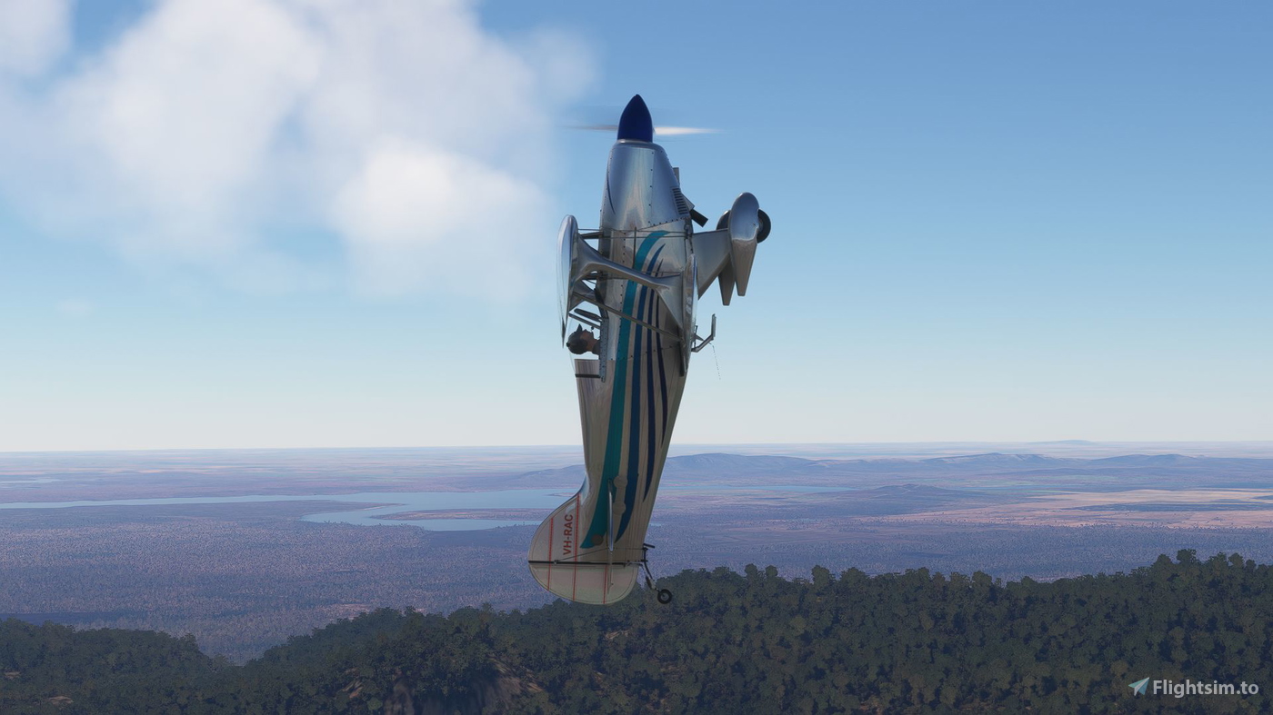 RacAir livery for Pitts S1S para Microsoft Flight Simulator | MSFS