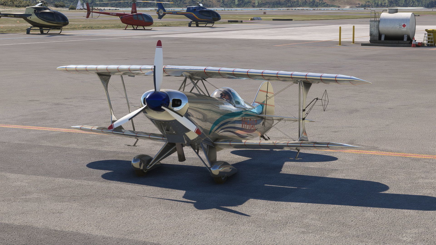 RacAir Livery for Pitts Special S2S for Microsoft Flight Simulator | MSFS