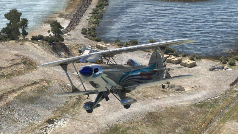 RacAir Livery for Pitts Special S2S for Microsoft Flight Simulator | MSFS
